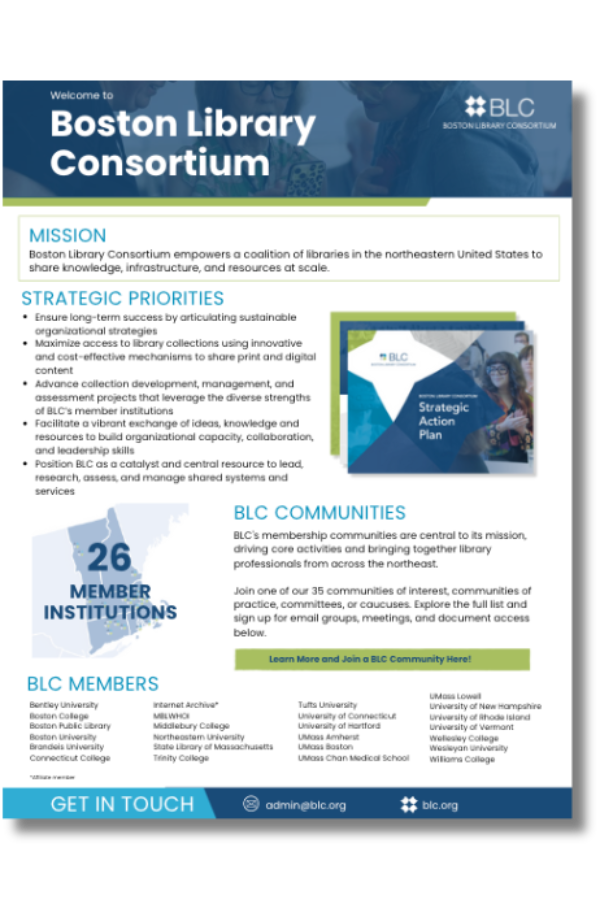 About BLC | Mission, Guiding Principles, Members & Strategic Direction